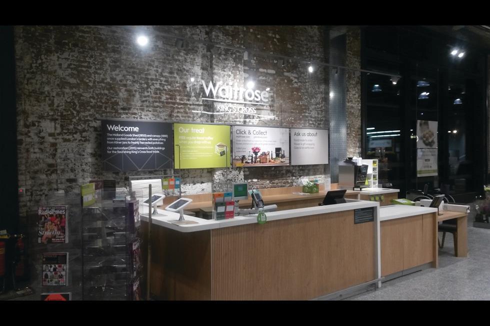 Store gallery: First look inside Waitrose's new King's Cross store ...